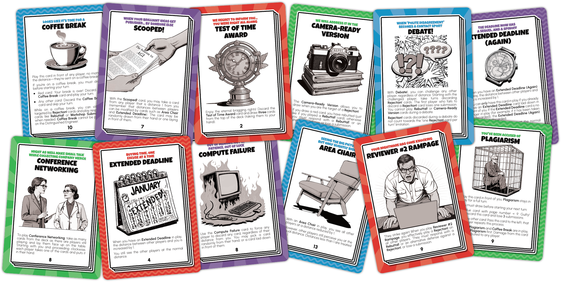 Rebuttal! The AI Conference Submission Card Game