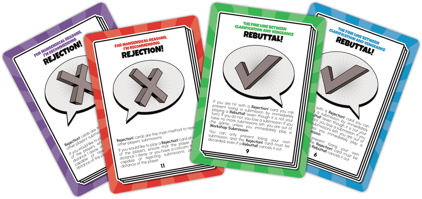 Rebuttal! The AI Conference Submission Card Game