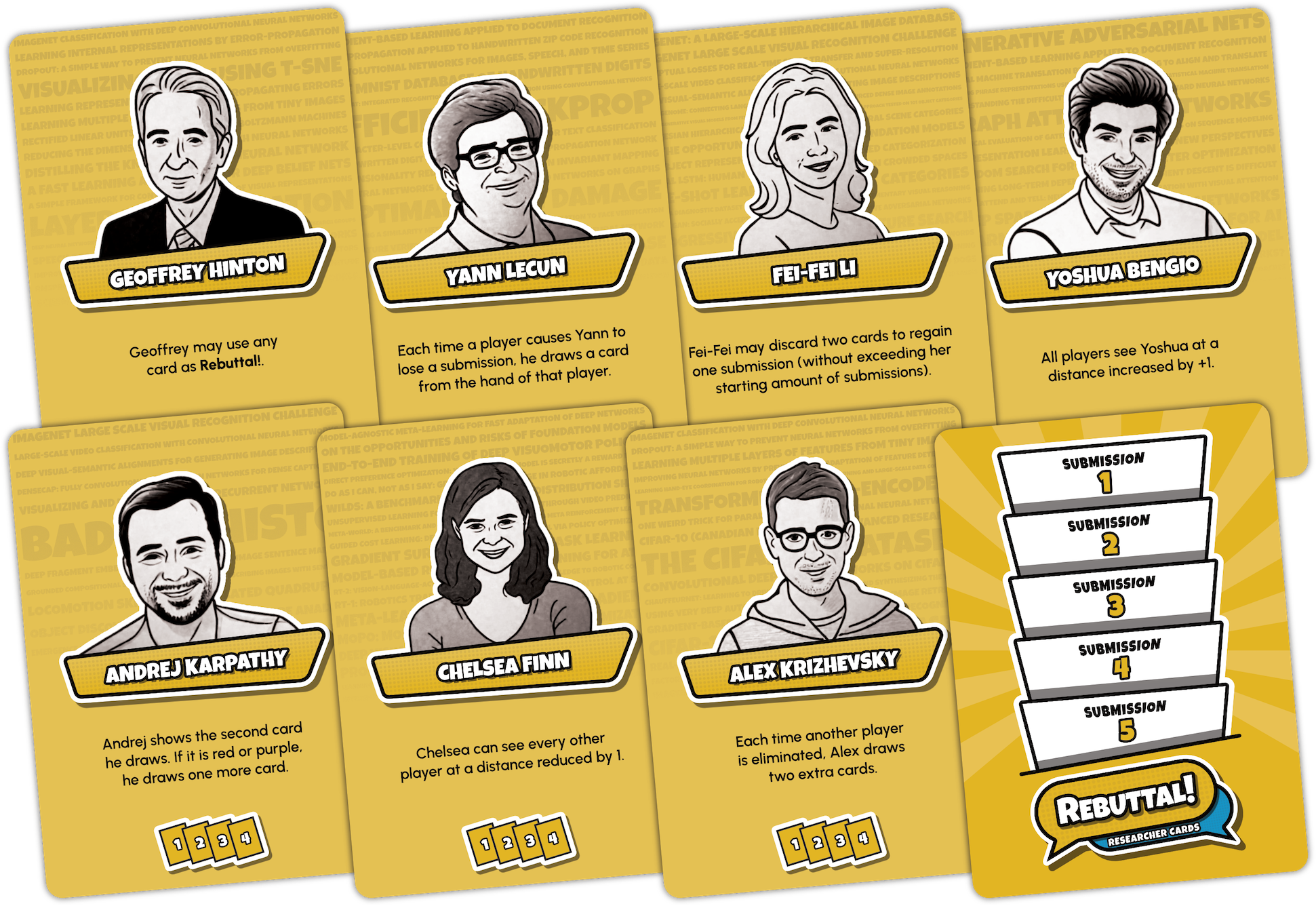 Rebuttal! The AI Conference Submission Card Game